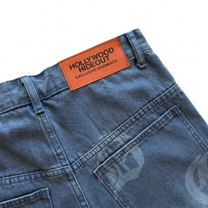 Hollywood Hideout Jorts Denim